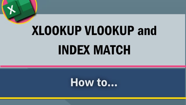 Mastering Excel Lookup Functions: VLOOKUP, INDEX MATCH, and XLOOKUP Explained | Computer Tutoring