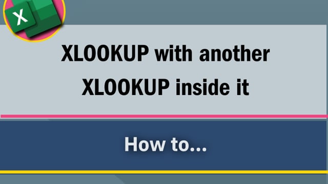 Using Nested XLOOKUP in Excel | Computer Tutoring Using Nested XLOOKUP in Excel | Computer Tutoring