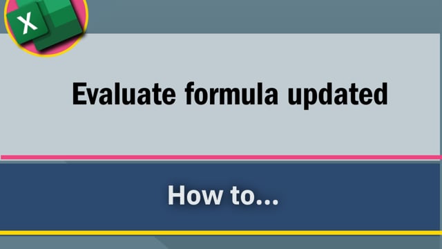 Using the Evaluate Formula Feature in Excel | Computer Tutoring