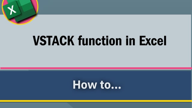Using The Vstack Function In Excel Computer Tutoring 0356
