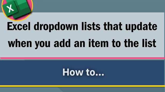 Creating Excel Dropdown Lists With Validation And Error Messages Computer Tutoring