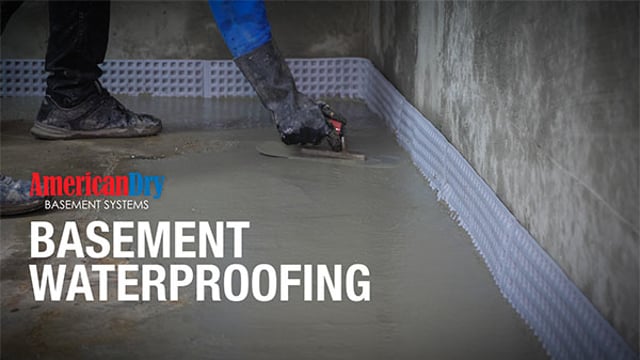 Basement Waterproofing | American Dry Basement Systems