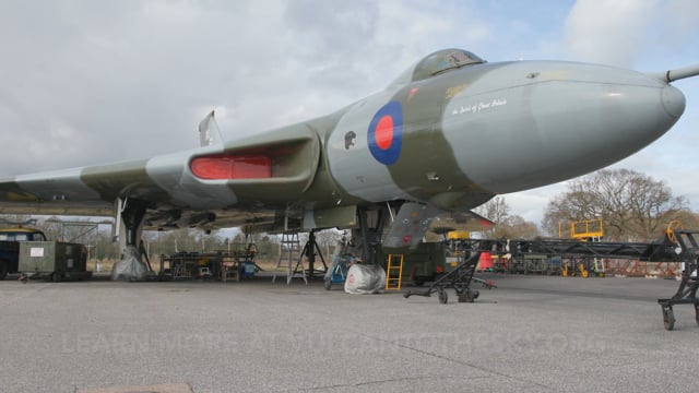 The operational history of Vulcan XH558